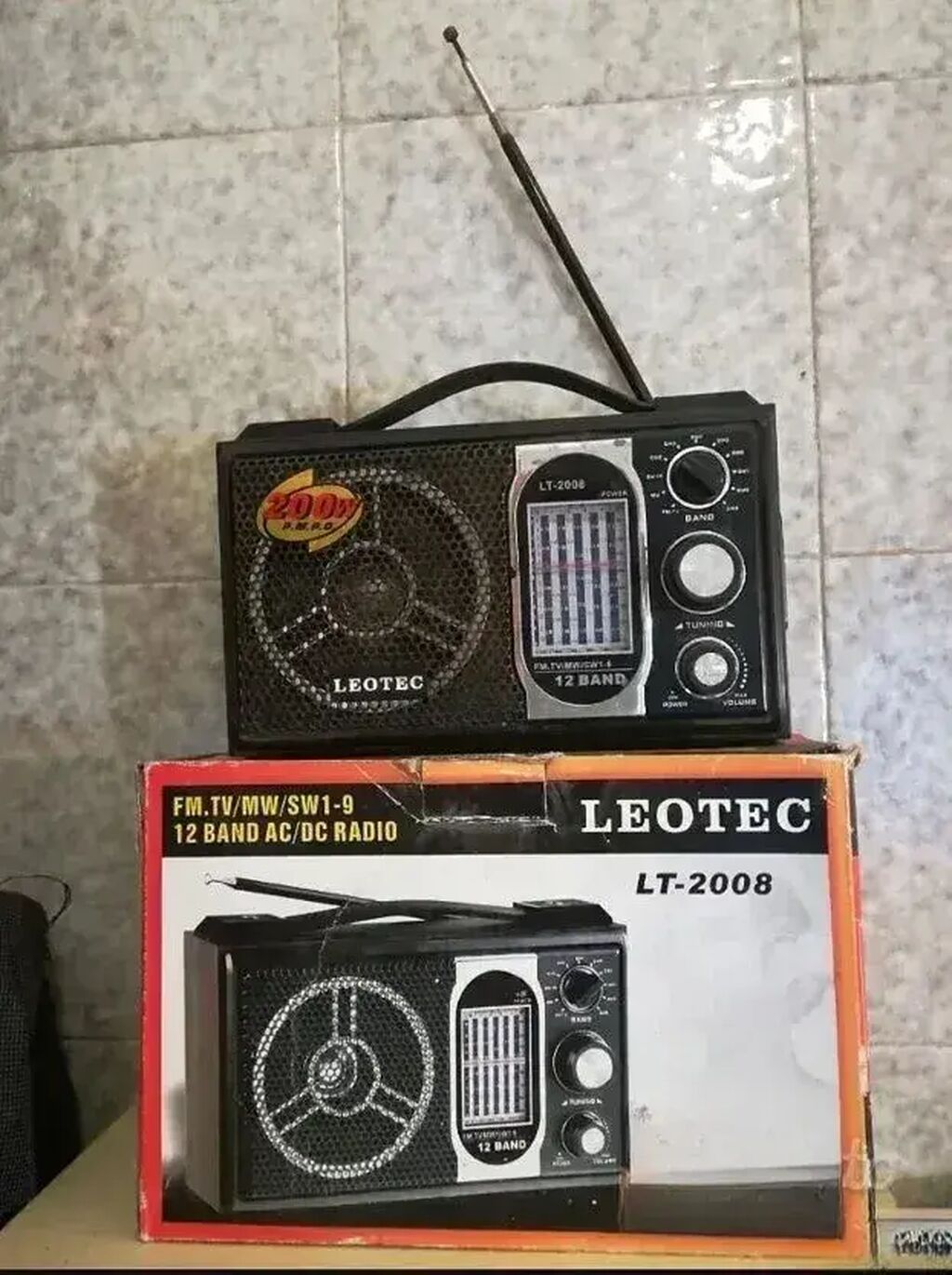 Radio tranzistor leotec lt-2008 na baterije i struju. radio tranzistor