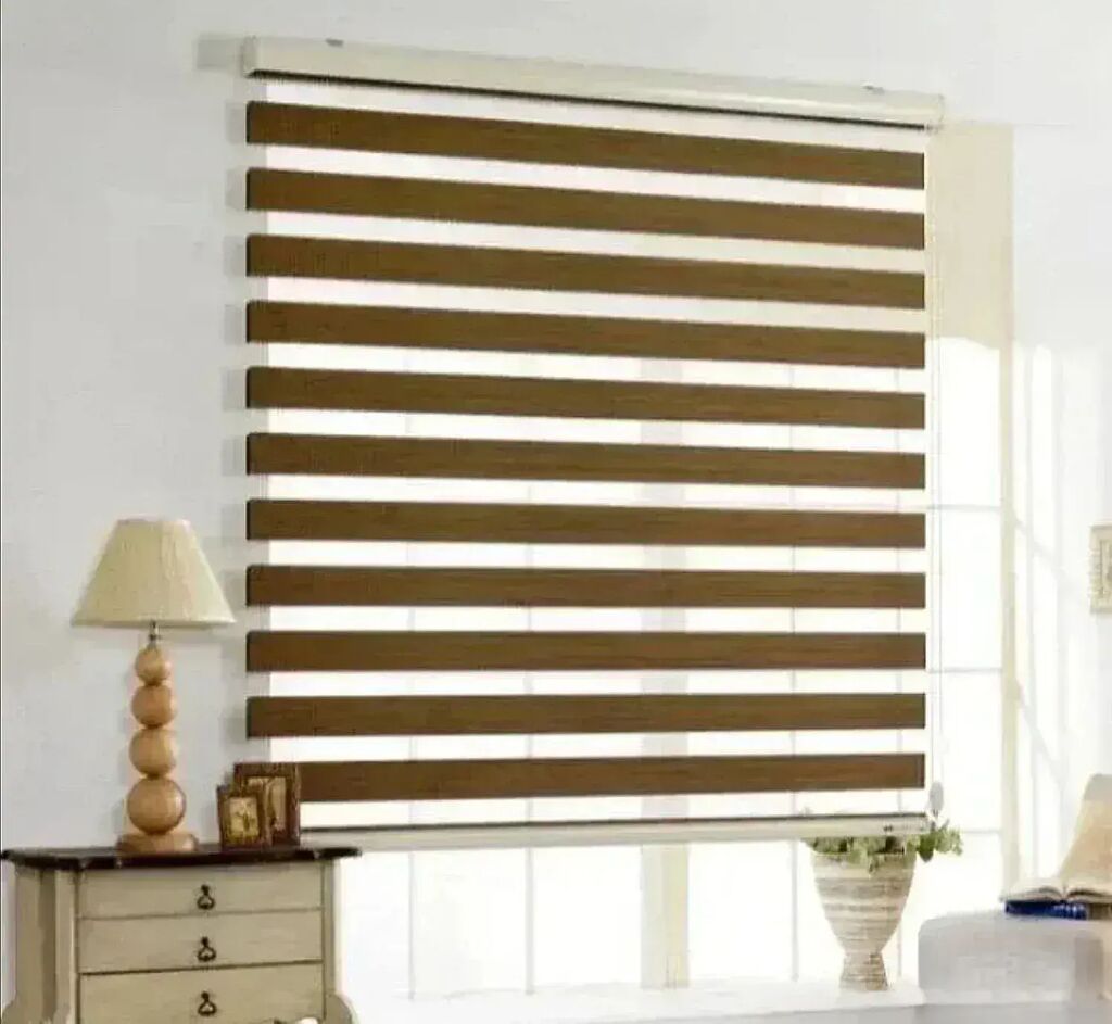 Braon zebra zavesa 120x200cm. braon zebra zavesa 120x200cm zebra rolo