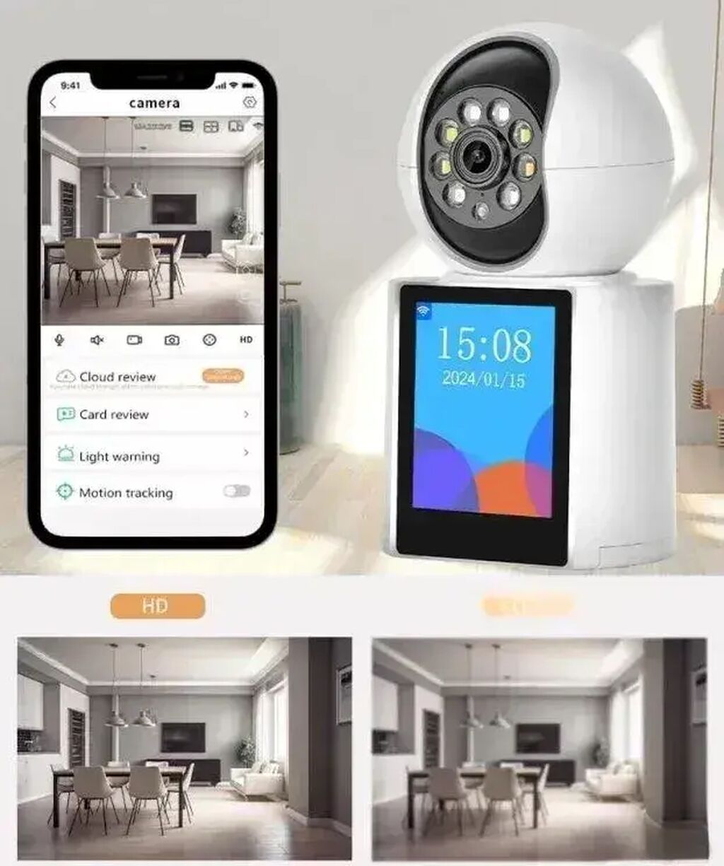 Kamera za video nadzor naročito male dece i starih lica. kamera za