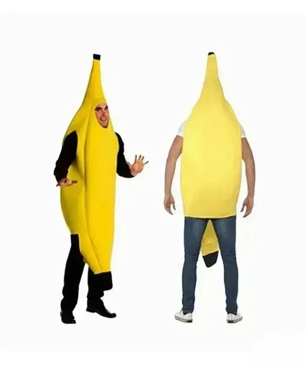 Kostim banana za odrasle do 175cm. kostim banana za odrasle do 175cm
