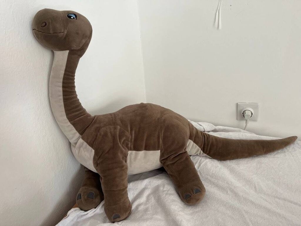 Ikea Plišani Dinosaurus Jattelik veliki brontosaurus - Materijal
