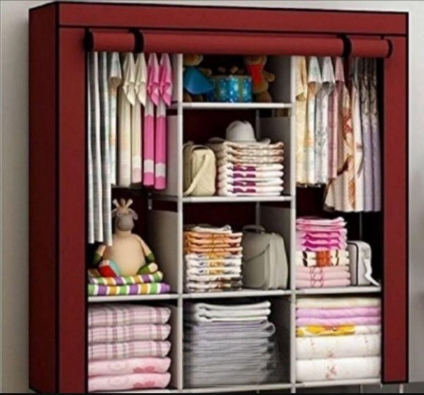 Garderober platneni garderober 130x45x170cm. garderober platneni