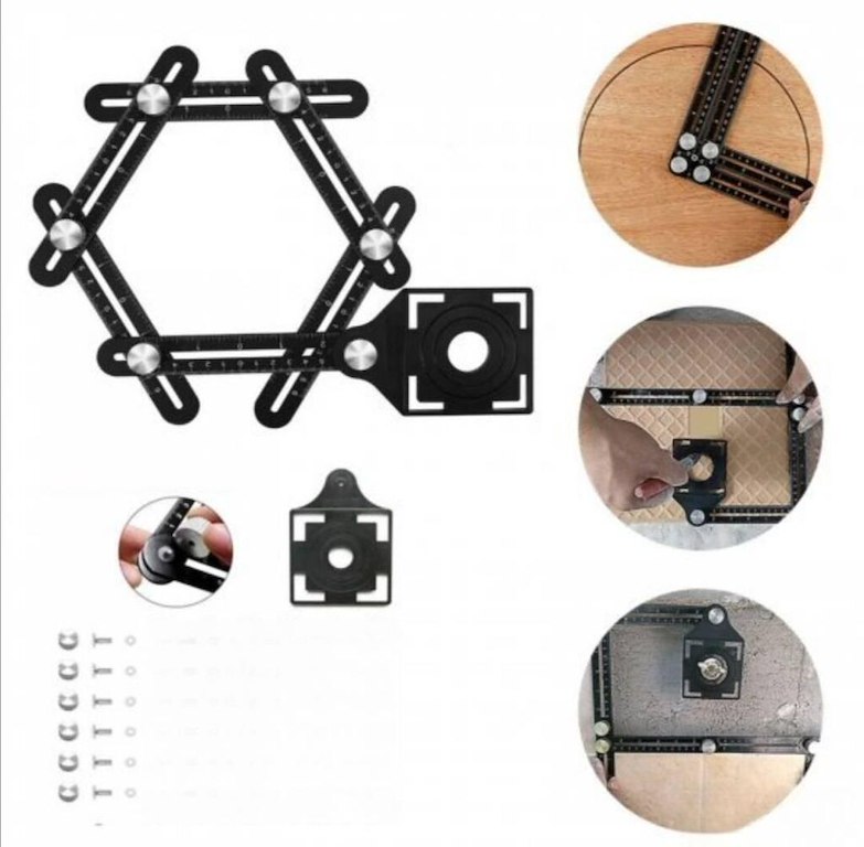 Lenjir za kopiranje uglova univerzalni. lenjir za kopiranje uglova