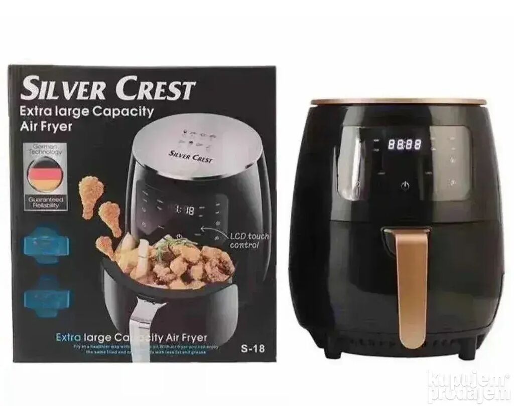 Friteza 6l na vruc vazduh air silver crest. friteza 6l na vruc vazduh