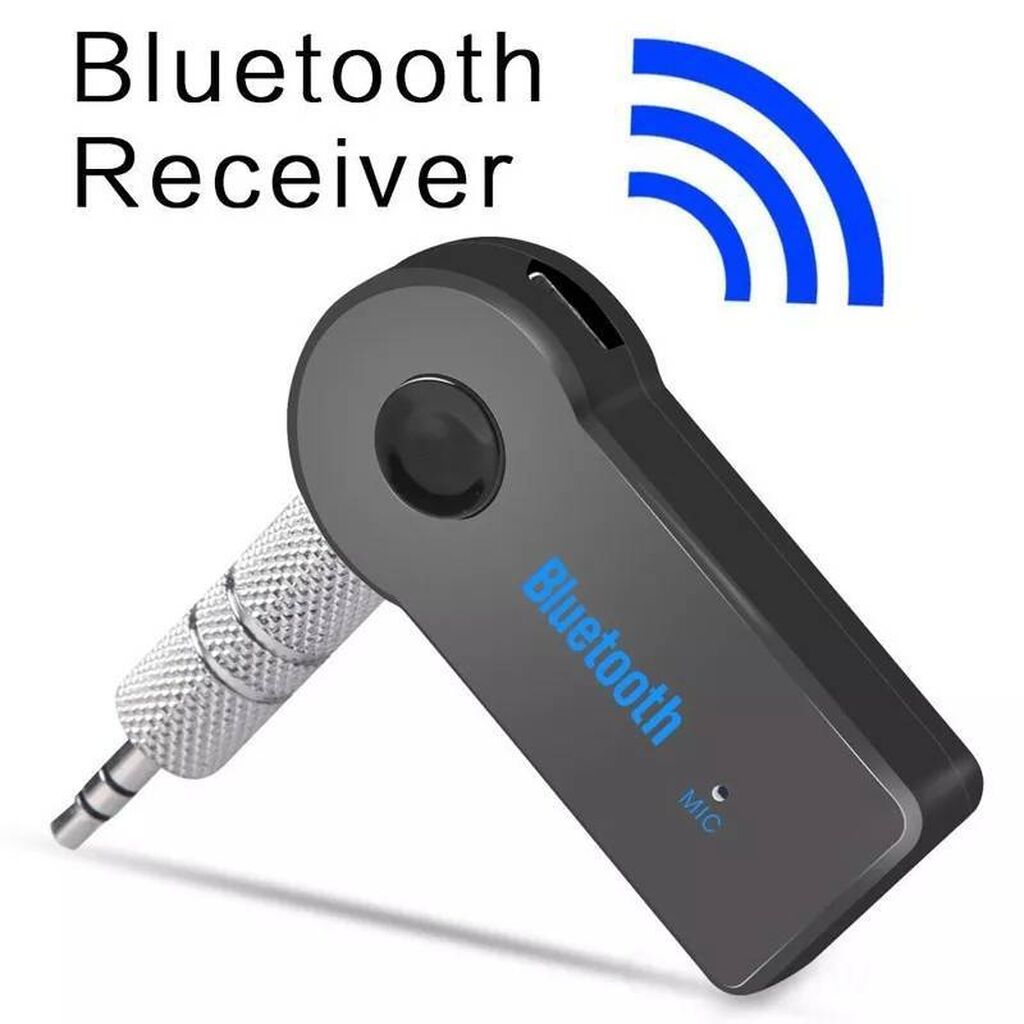 Audio bluetooth aux sa mikrofonom 3.5mm risiver transmiter