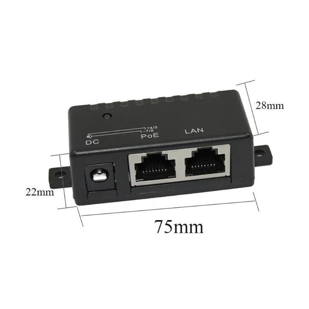 PoE Injector PoE-Texas GPOE-1B Gigabit PoE+ 10/100 Ip Camera PoE