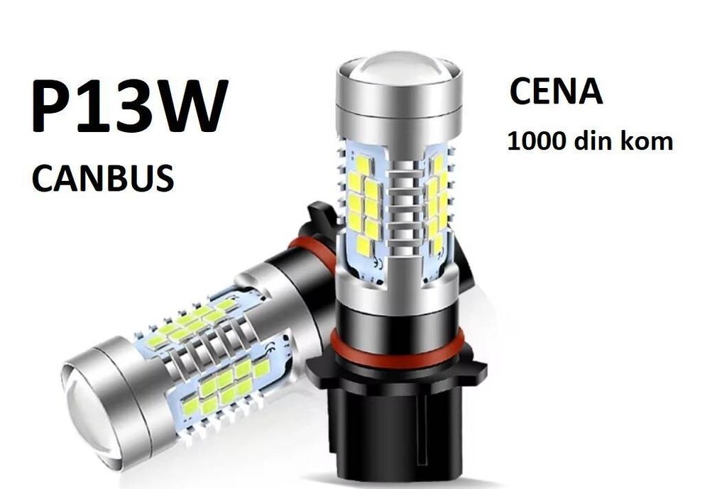 P13W CANBUS LED sijalice za maglenke/dnevna svetla - Tip grla: P13W -