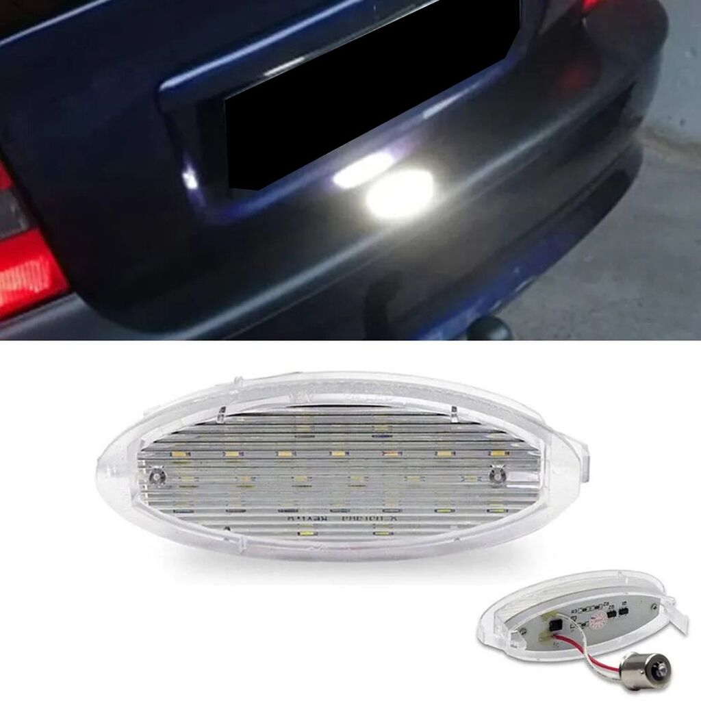 Svetlo Registarske Tablice Opel Astra G Hecbek Bertone Led Novo