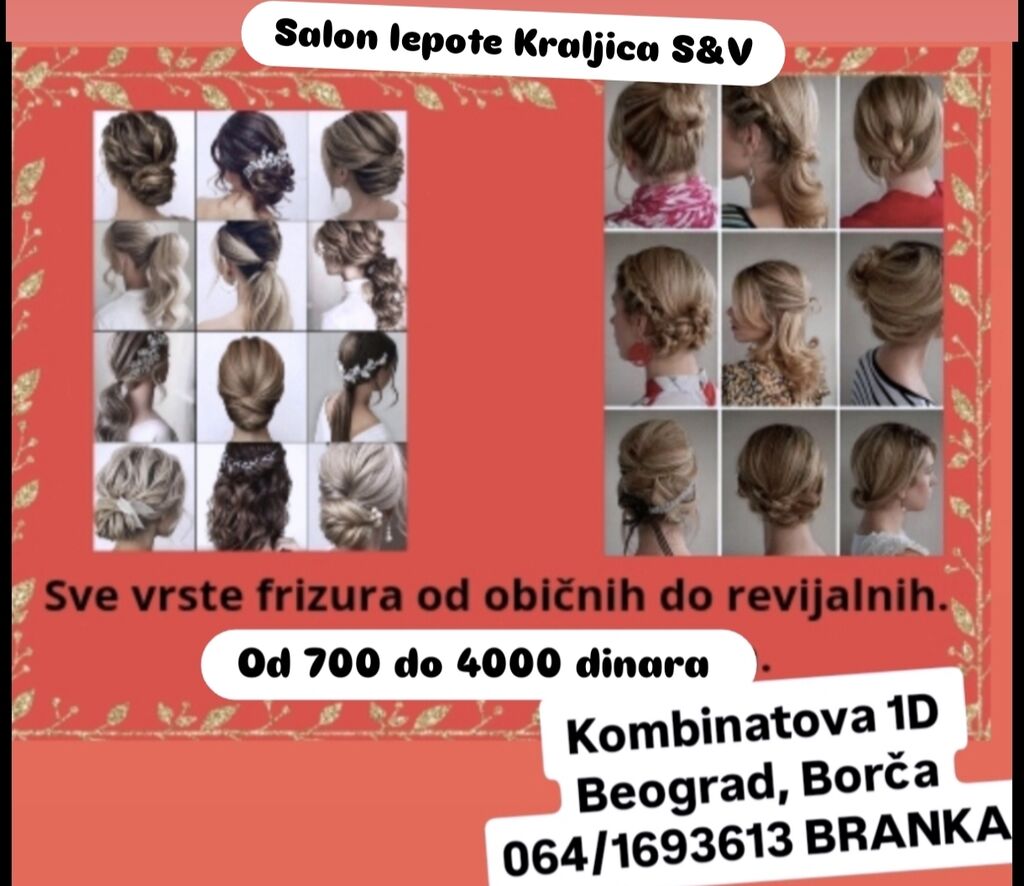Salon lepote Kraljica S&V – profesionalno stilizovanje kose