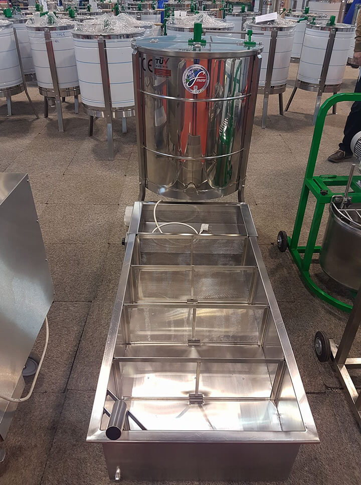 Inox kada za filtriranje meda – 1360 x 620 x 300