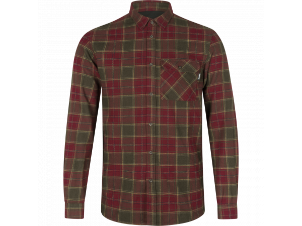 SEELAND FLANEL KOŠULJA GLEN RED FOREST CHECK