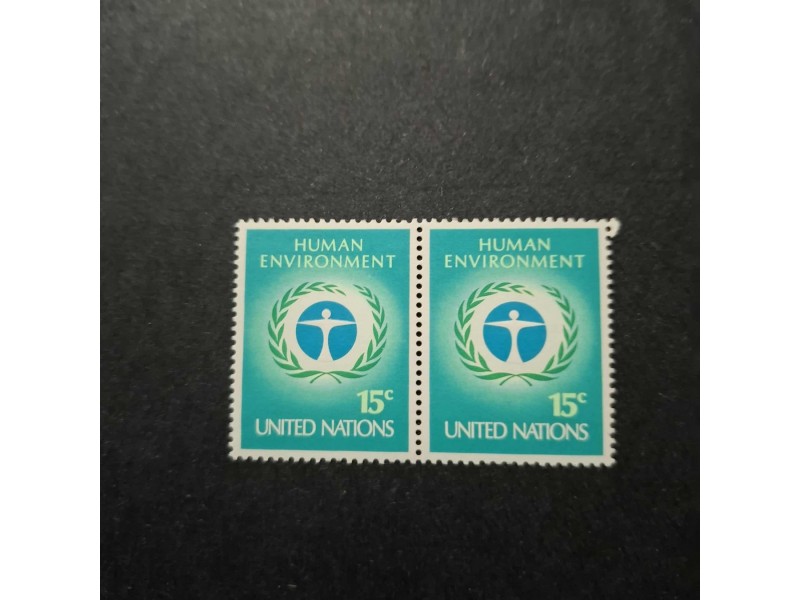 L-78 UJEDINJENE NACIJE DVOJAC -- CISTO