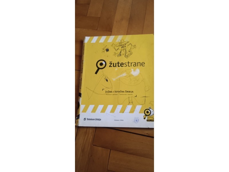 TELEFONSKI IMENIK ZUTE STRANE