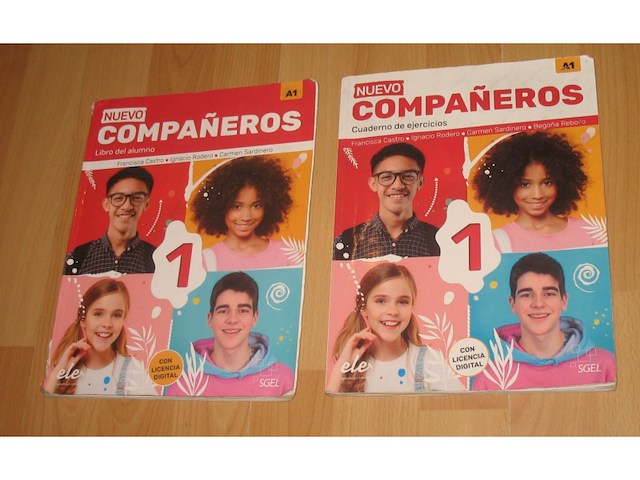 . NUEVO COMPANEROS A1 UDZBENIK + RADNA SVESKA