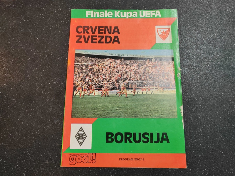 CRVENA ZVEZDA - BORUSIJA MEHENGLADBAH 9.05.1979. FINALE