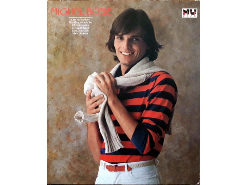 JAPAN PRESS: MIGUEL BOSE, lux book 10'' LP promo, 5