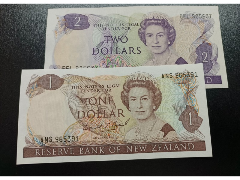 NOVI ZELAND 1 I 2 DOLARA