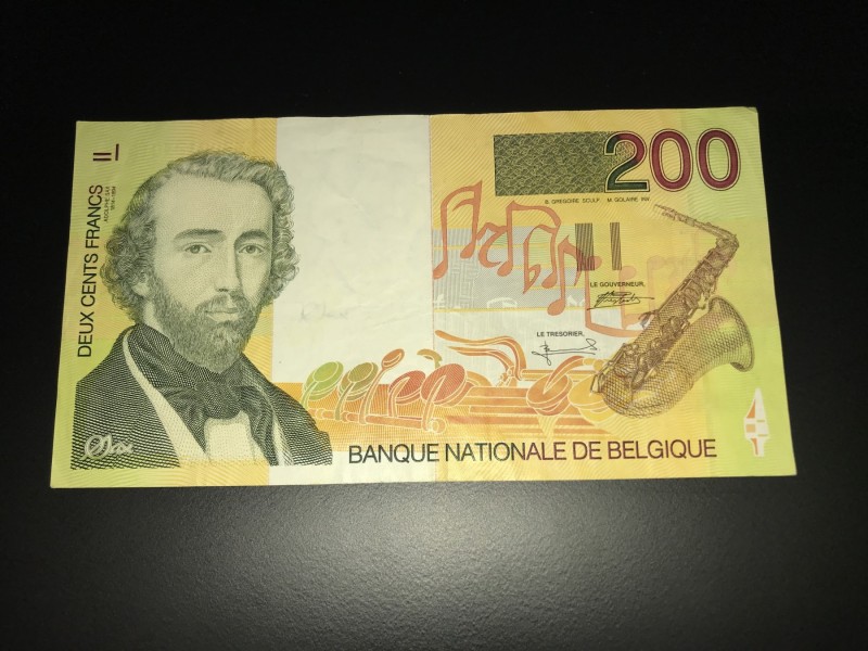 BELGIJA 200 FRANAKA.