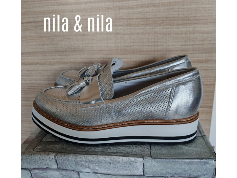NILA & NILA CIPELE LOAFERICE 41 NOVO KOŽA