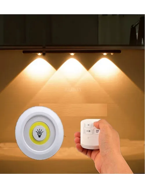 LED Lampe na Baterije – Bežični Set od 3 Komada sa Daljinskim Upravljačem