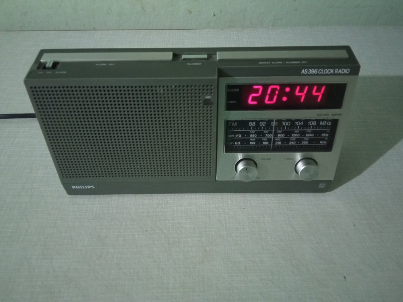 Radio Philips AS 396 clock radio