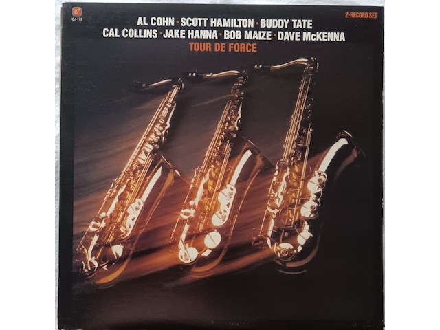 Al Cohn,Buddy Tate,Scott Hamilton..- 2LP Tour de force