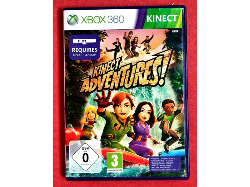 Kinect Adventures - Originalna Igra XBox 360