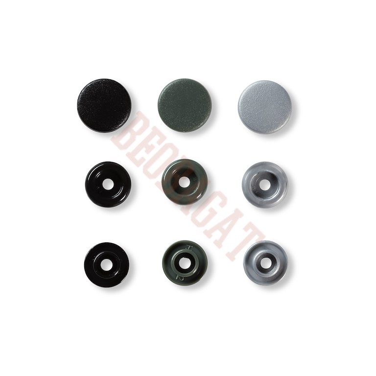 Drikeri plastični | 12.44 mm | Sivi