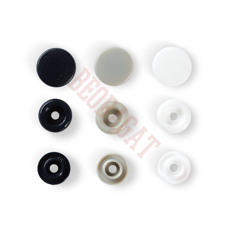 Drikeri plastični | 12.44 mm | Teget | Sivi | Beli