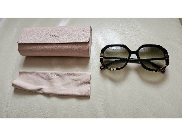 Chloé CH0105S crne naočare za sunce, original