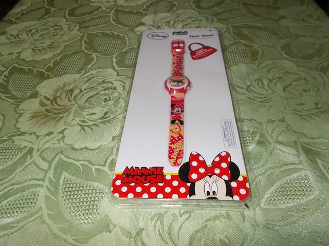 Minnie Mouse - Disney Sport Watch - NOVO