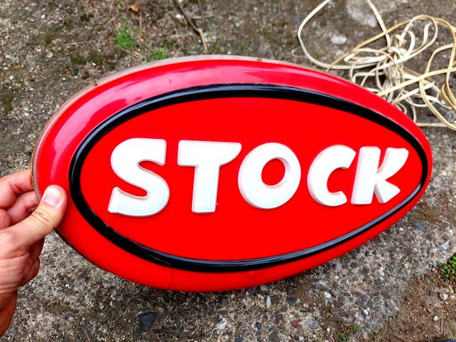 STOCK ZVECEVO REKLAMA RETKA IZ SFRJ POLOVNA