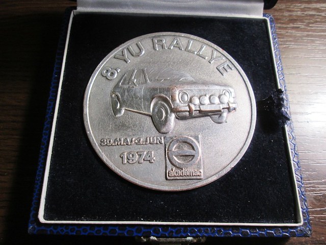 8. Jugoslovenski Rally auto trke 1974.