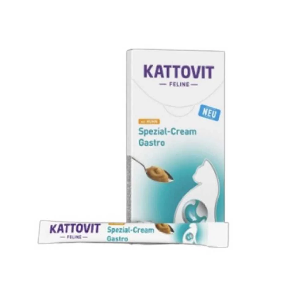 Kattovit pasta za mačke - Gastro cream 6x15g