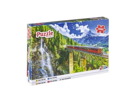 Grafix Puzzle Mountain Railway 400001 35/06106