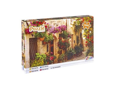 Grafix Puzzle Narrow Street Flowers 400002 35/06246