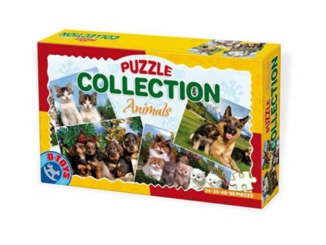 D-Toys Puzzle 4u1 Animals 02 07/63069-02