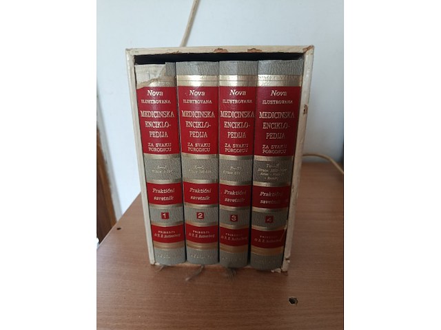 Nova ilustrovana Medicinska enciklopedija 1-4 komplet