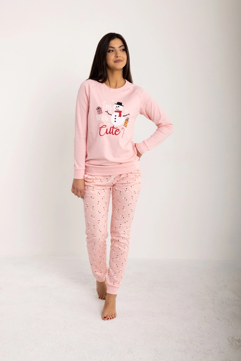 Ženska pidžama - 2272 - Roze