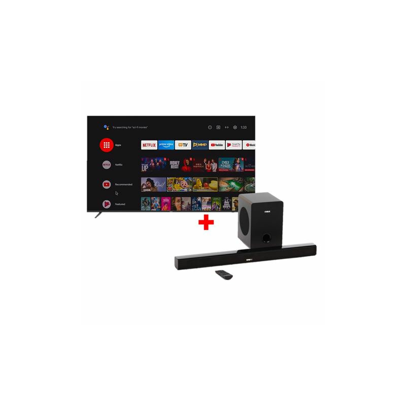 VIVAX TV- 75UHD10K+ Soundbar SP-7080H
