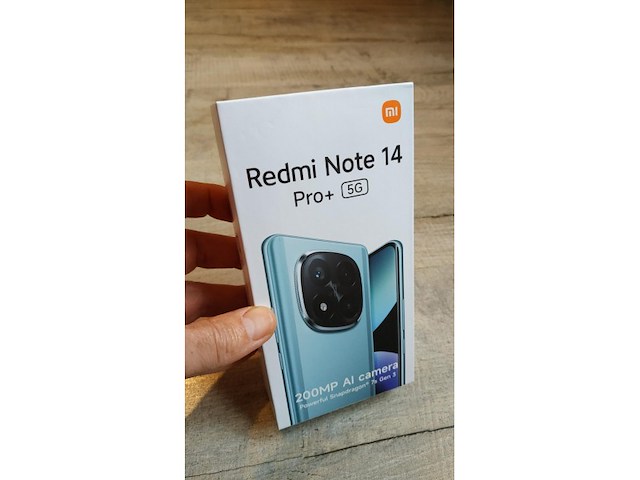 Xiaomi Redmi Note 14 Pro+ 5G 12/512GB NOVO + POKLON