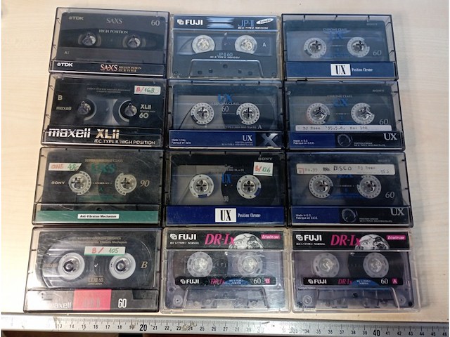 Tdk, Maxell, Sony...