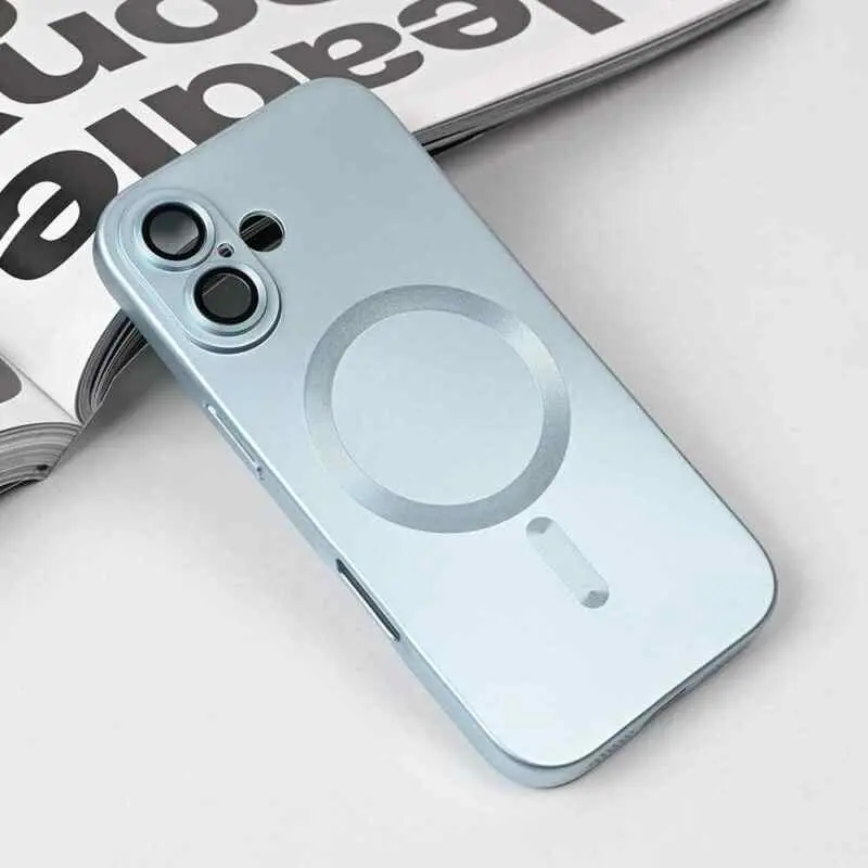 Maska Magsafe Chrome za iPhone 17 6.3 plava