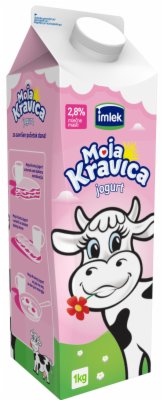JOGURT MOJA KRAVICA 2,8%MM 1KG ELOPAK