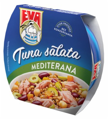 TUNA SALATA MEDITERANA EVA 160G