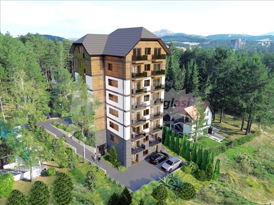 Prodaja opremljenog apartmana Zlatibor , centar