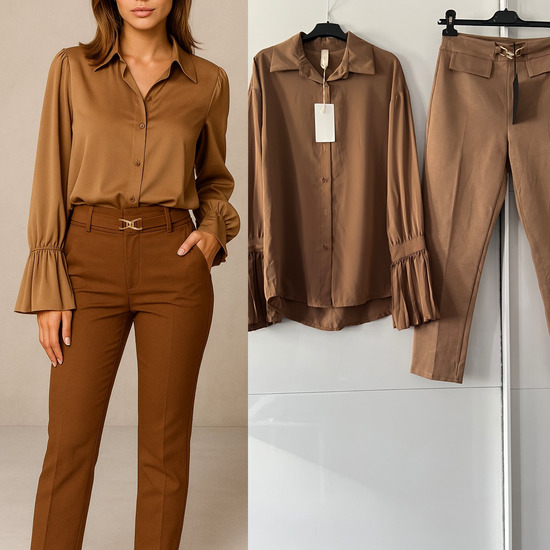 Pantalone kosulja novo M