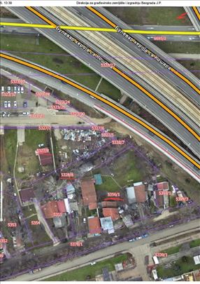 Novi Beograd, pored mosta na Adi. ID#1403