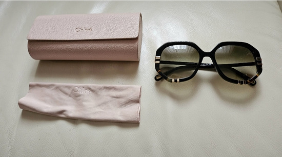 %Chloé CH0105S crne naočare za sunce, original