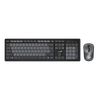 Genius KM-8200, Wireless keyboard + mouse, US, dual color